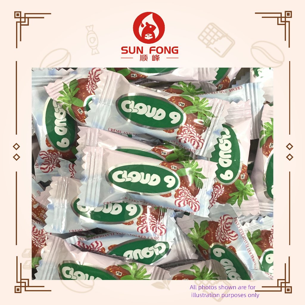 Cloud 9 Lemon Ice Tea Strawberry BlueBerry Dynamite Chews Candy 25pcs ...