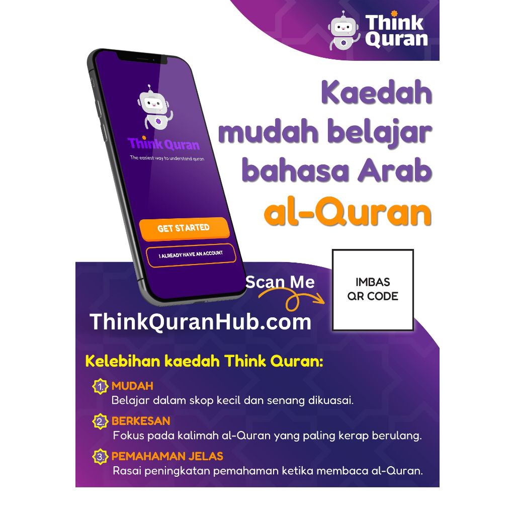 Think Quran Plus Apps (Applikasi Belajar dan Ingat Makna ayat Al Quran) - Life Time & Free ...