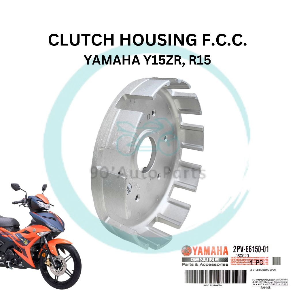MOTOR YAMAHA Y15ZR YSUKU LC150 R15 2PV MANGKUK CLUTCH HOUSING FCC ...