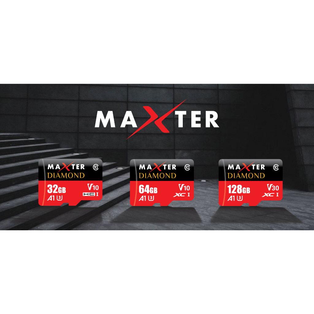 Maxter High-Performance Diamond SD Memory Card TF Card (Ultra High ...