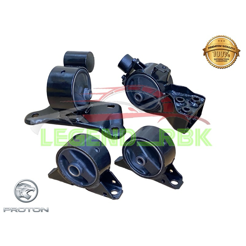 (4PCS) PROTON WAJA PERSONA GEN2 GEN-2 AUTO / MANUAL ENGINE MOUNTING SET (PREMIUM QUALITY ...