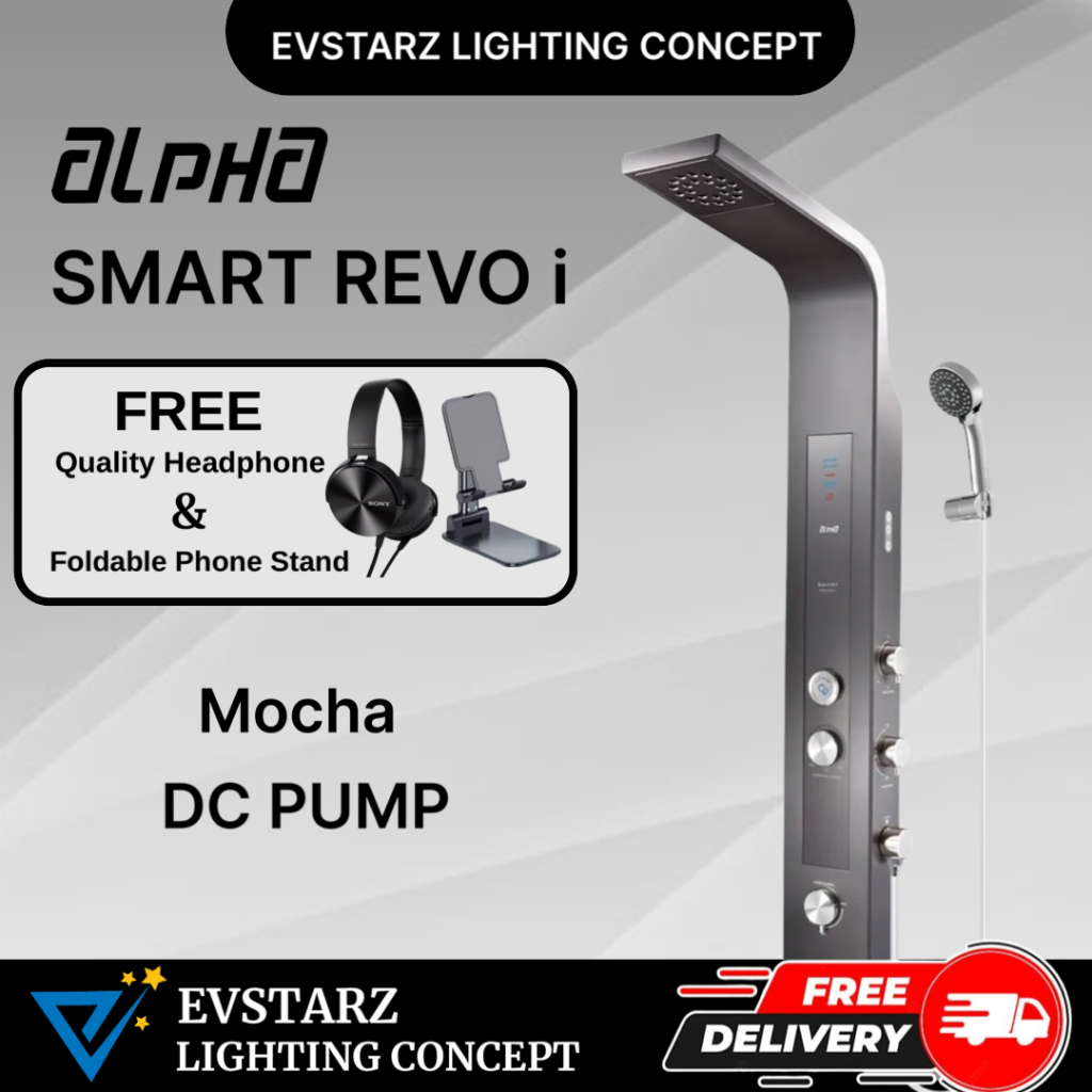 ALPHA SMART REVO i DC Pump or Non Pump Instant Water Heater | Shopee ...