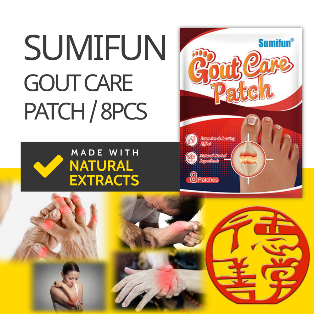 Tampalan Gout Sumifun Sakit Sendi Arthritis Gout Asid Urik Tinggi ...