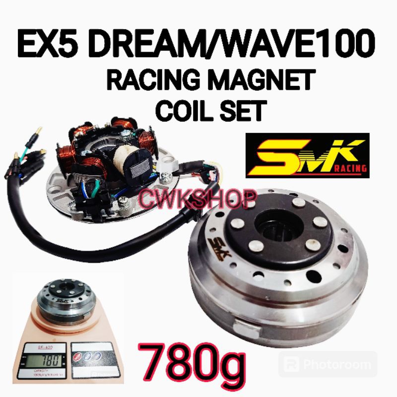 EX5 DREAM EX5 HIPOWER RACING MAGNET ＋ COIL SET SMK RACING STRONGER ...