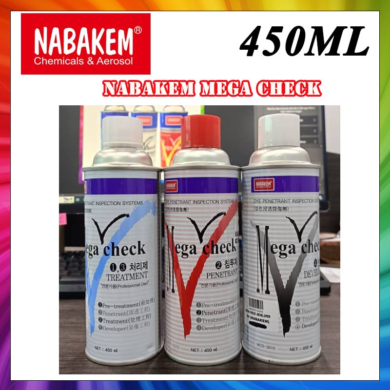 NABAKEM Mega Check Dye Penetrant Treatment 450ML | Shopee Malaysia