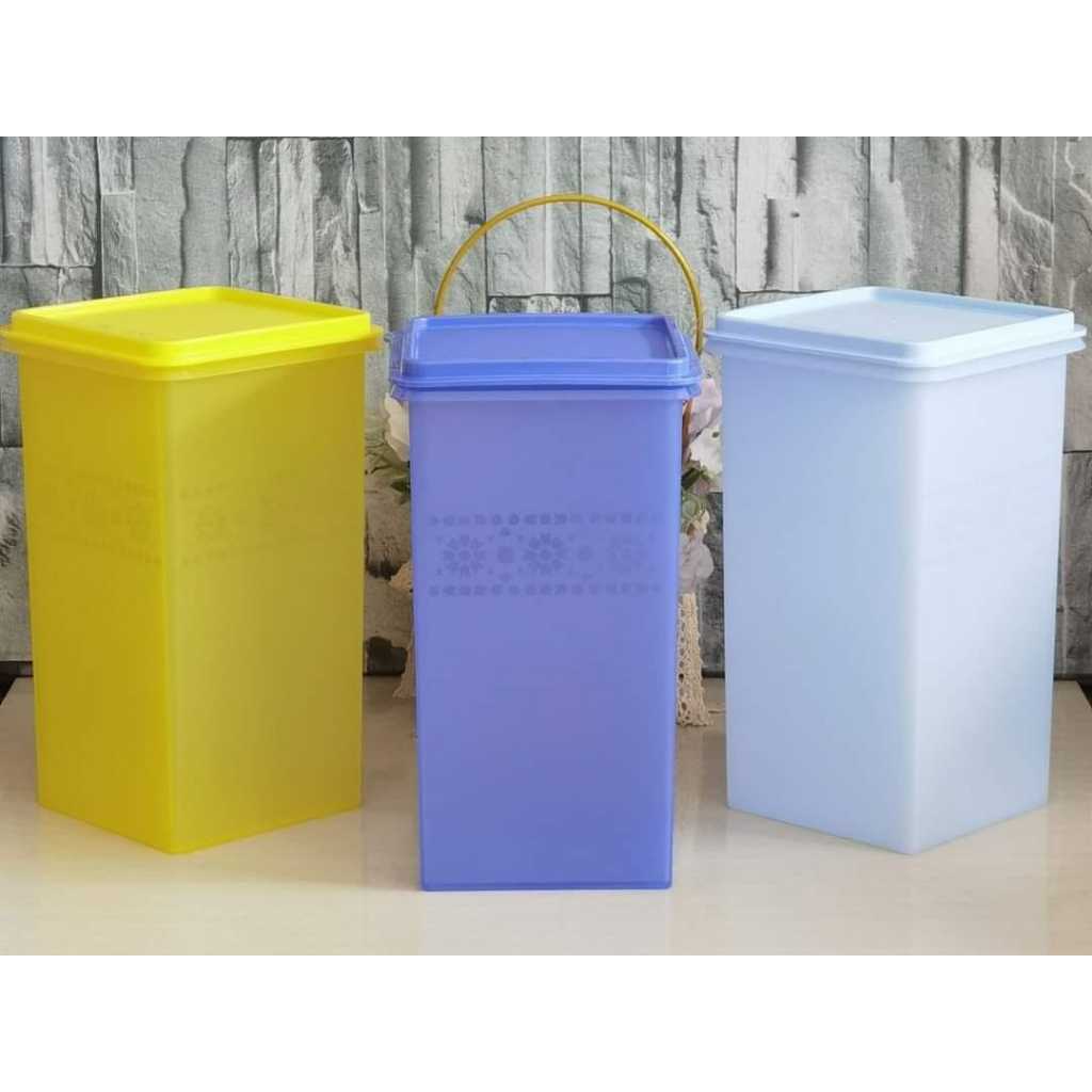 Tupperware Mosaic Keeper 3.1L Bekas Roti Putih Gardenia Massimo Viral ...