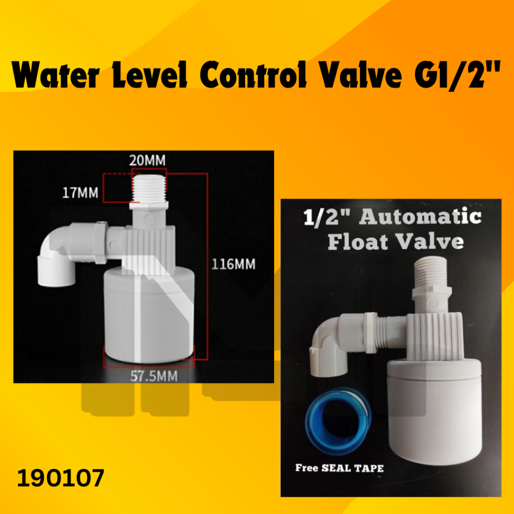Automatic Water Level Control Valve G1/2" Floating Ball Valve Automatic ...