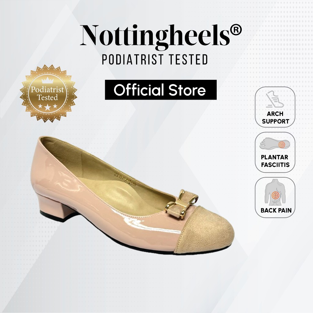 Nottingheels Comfort Women Ladies Pump Heel Shoes Kasut Tinggi ...