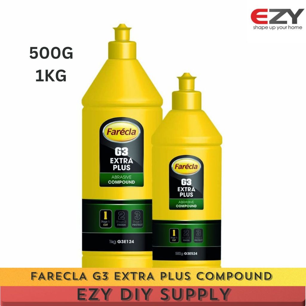 FARECLA G3 EXTRA PLUS ABRASIVE COMPOUND (500G/1KG) | Shopee Malaysia