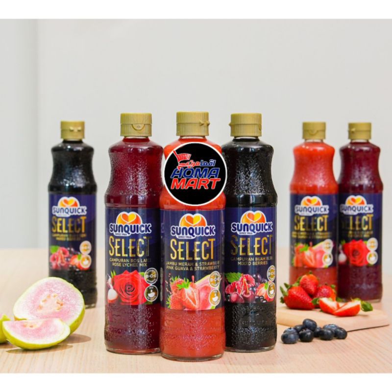 SUNQUICK CORDIAL 700ml AQMA MART (READY STOCK) Muslim Produk | Shopee ...