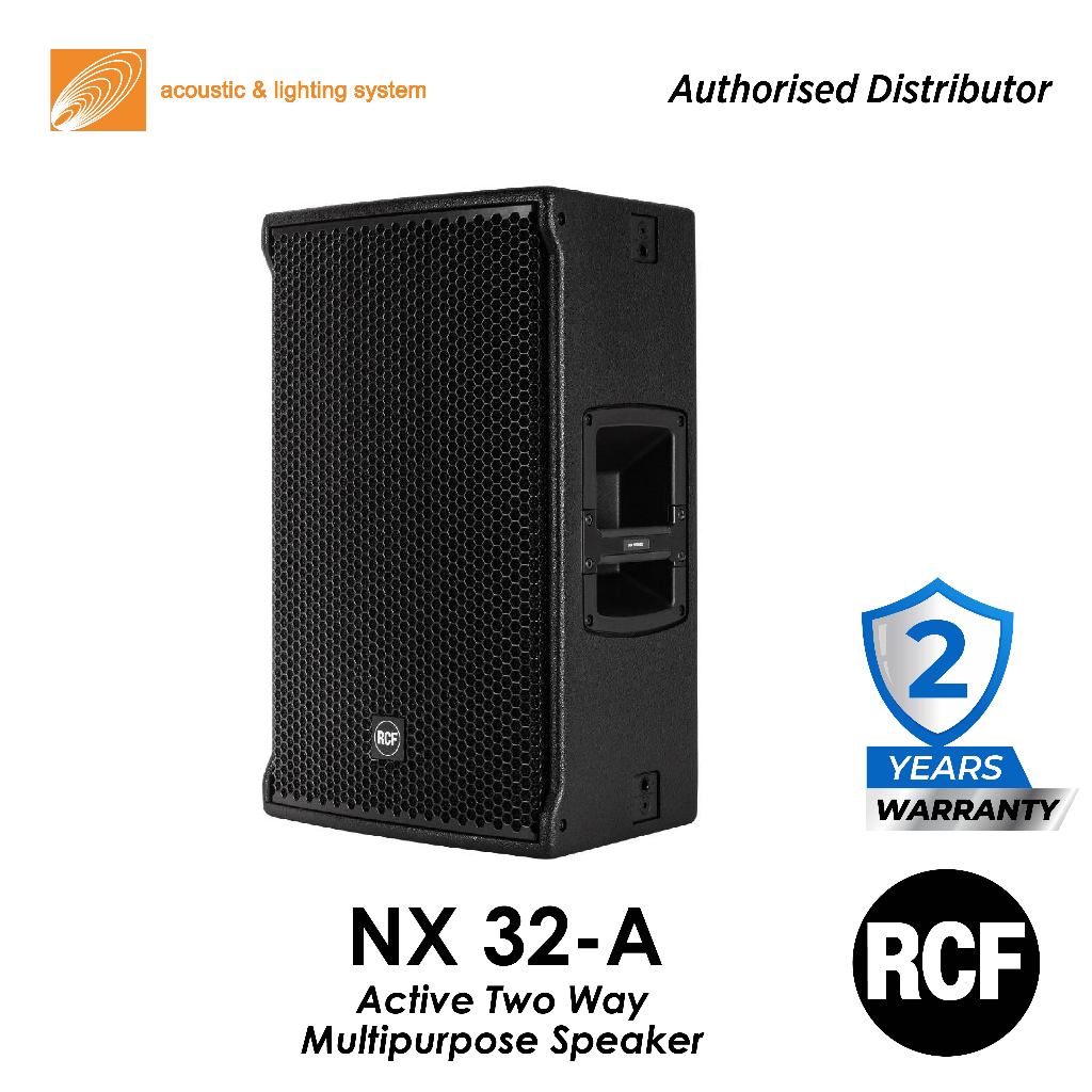 RCF NX 32 A Active Two Way Multipurpose Speaker | Shopee Malaysia