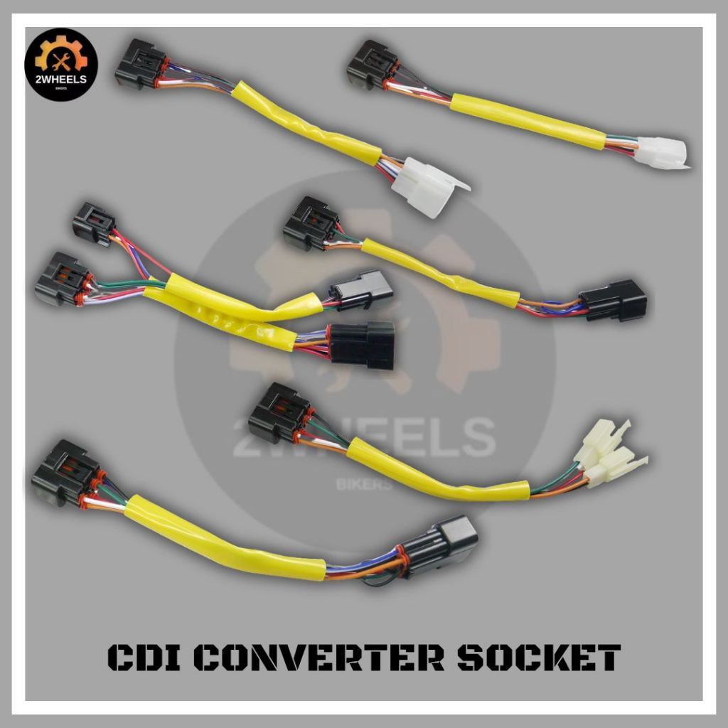 SOKET CDI CONVERT / CDI CONVERTER SOCKET ( 6 VARIATIONS ) | Shopee Malaysia
