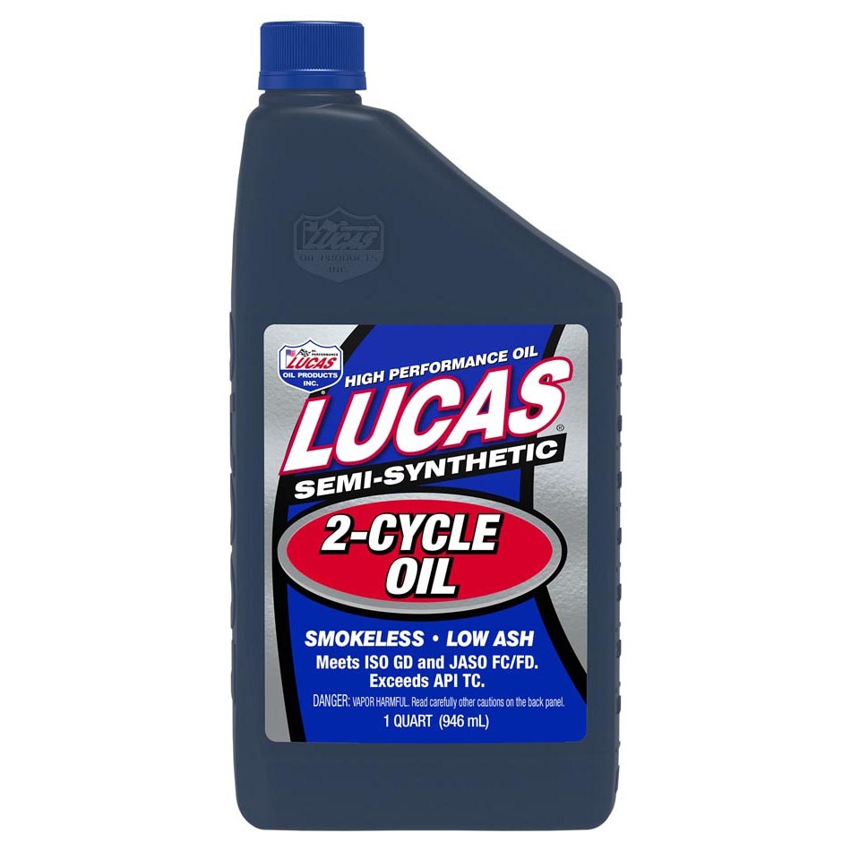 Lucas Semi-Synthetic 2-cycle Oil Minyak Motorsikal 2T Smokeless Asap ...