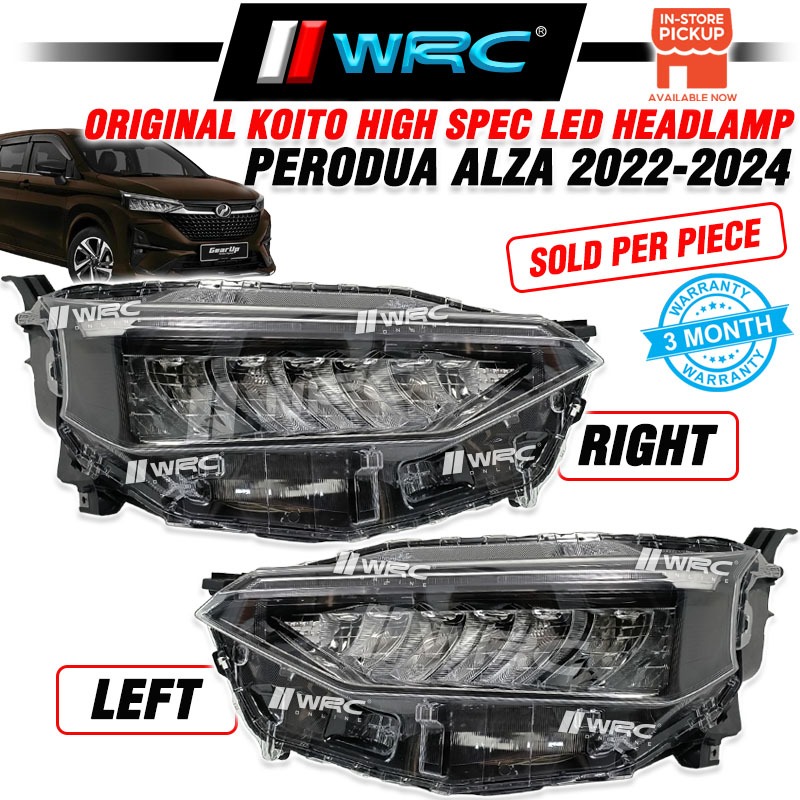 Perodua Alza 2022 - 2024 Original Koito High Spec Led Headlamp ( 1pc ...