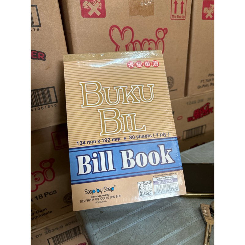buku bil 1ply 80sheets, resit bill , 开单簿 | Shopee Malaysia