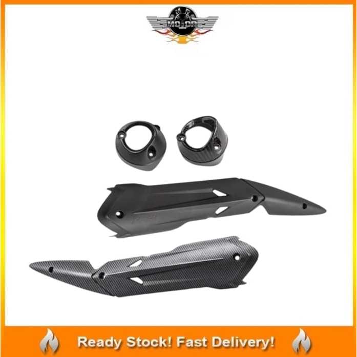 LC135 V2 - V8 135LC FI EXCHAUT COVER MUFFLER PROTECTOR EKZOS PIPE COVER ...
