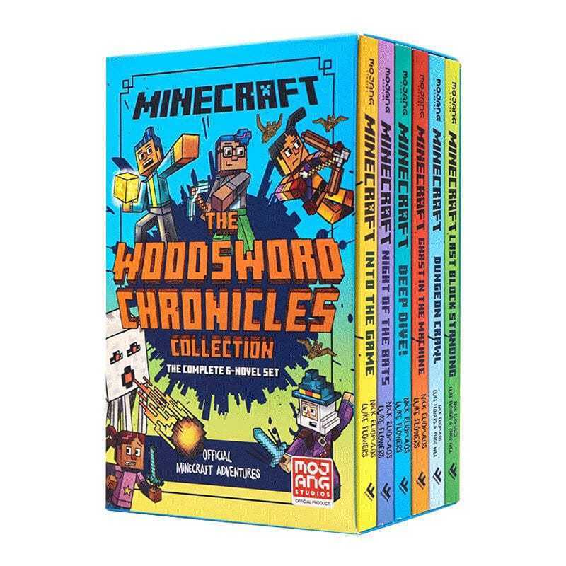 Minecraft Book set (6 books) | Shopee Malaysia