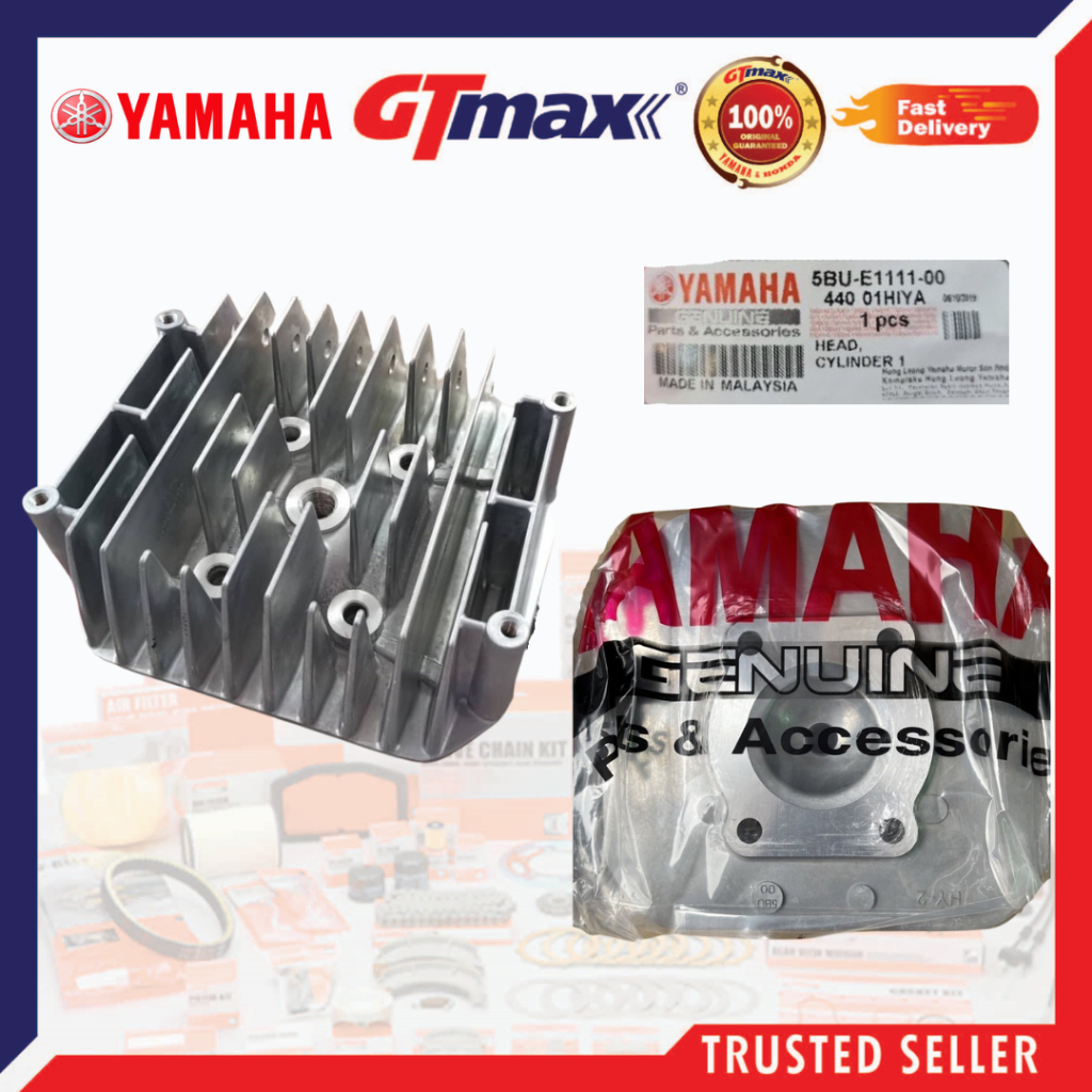 5BU-E1111 Y125 Z Y125ZR Head Cylinder Y125 Y125Z Y125ZR 100% Original HLY - 5BU-E1111-00 ...