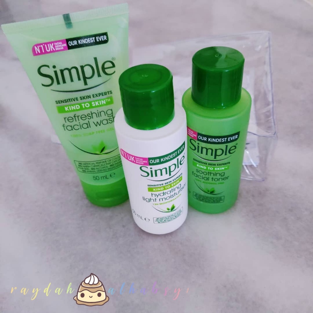 SIMPLE 3 STEP KIT 50ML(TRIPLE PACK) | Shopee Malaysia