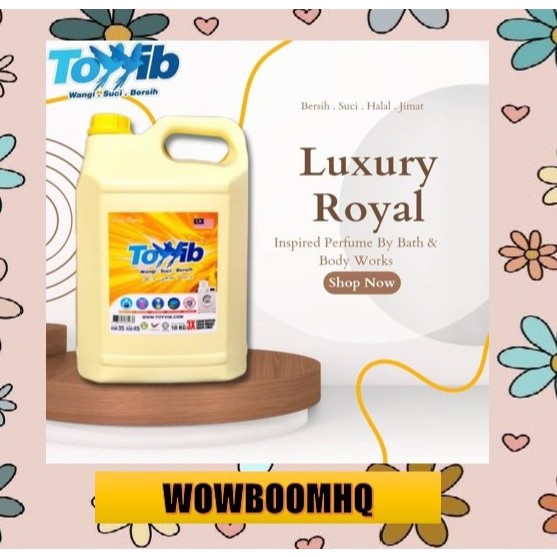 Liquid Detergent Toyyib Sabun Baju Luxury Royal 10kg | Shopee Malaysia