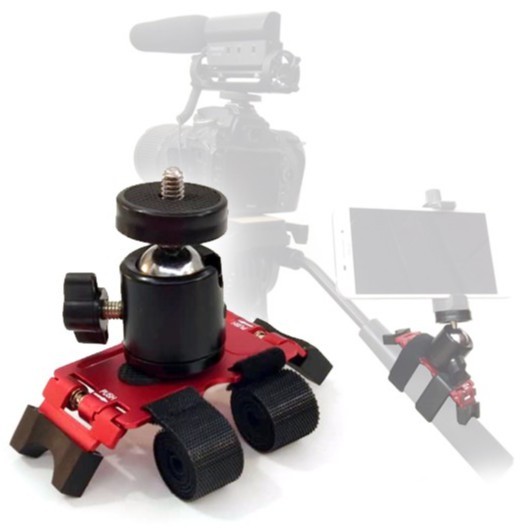 Tripod monopod mini ball head clamp Roll Bar Smart phone Camera ...