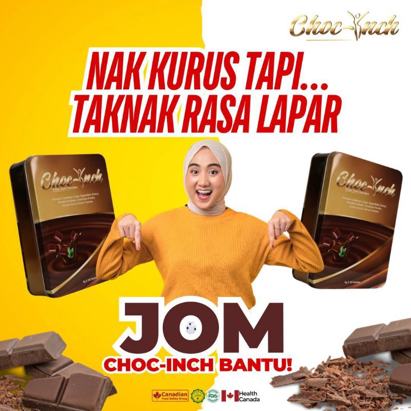 (PROMOTION JIMAT) CHOC INCH PREMIUM CHOCOLATE FOR DIET AND CONTROL ...