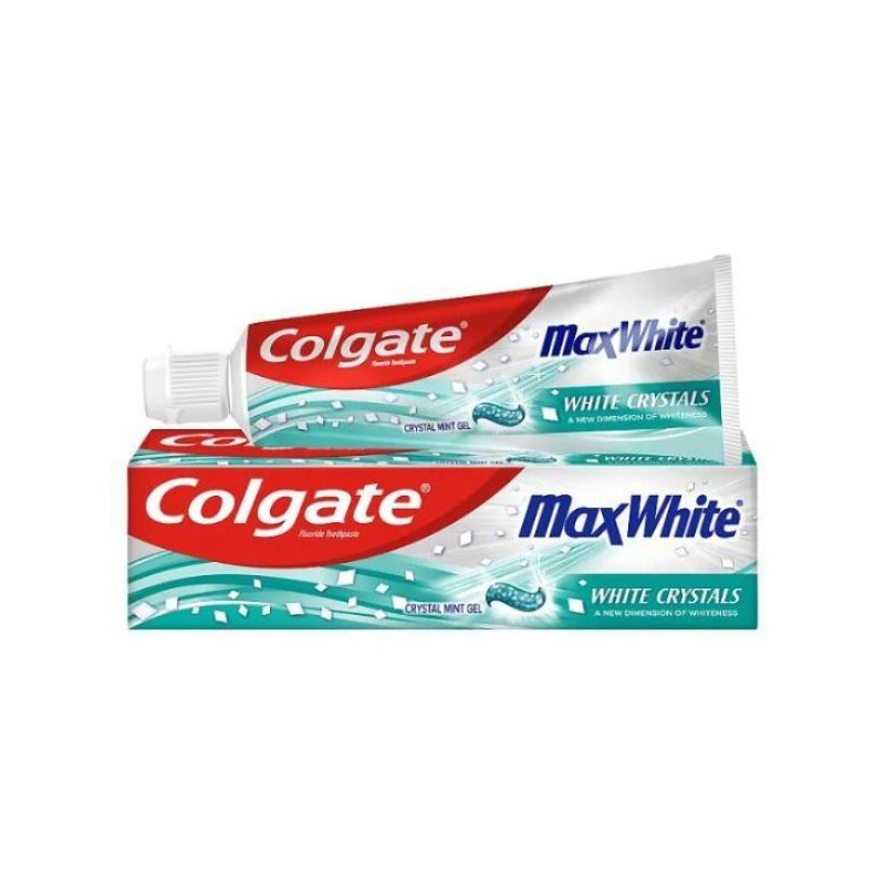 Colgate Max White Whitening Crystal Mint Toothpaste 100ml | Shopee Malaysia