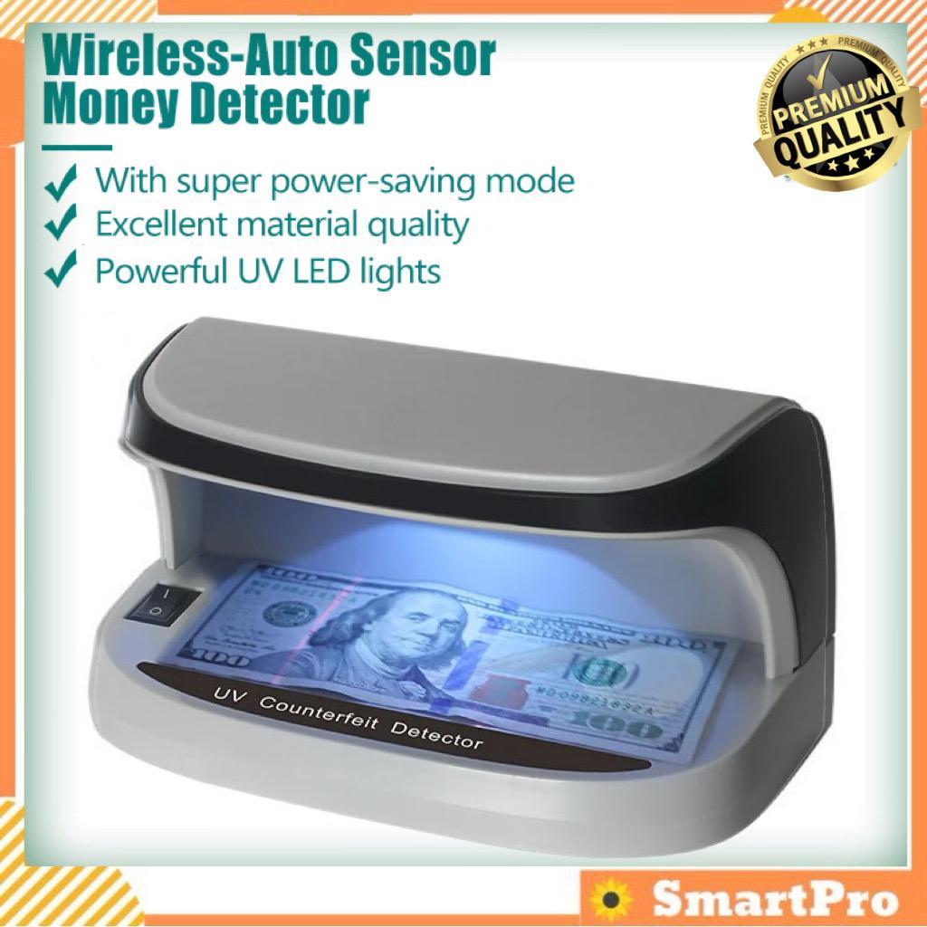 Portable Money Detector Wireless Led UV Counterfeit Money Detector With ...