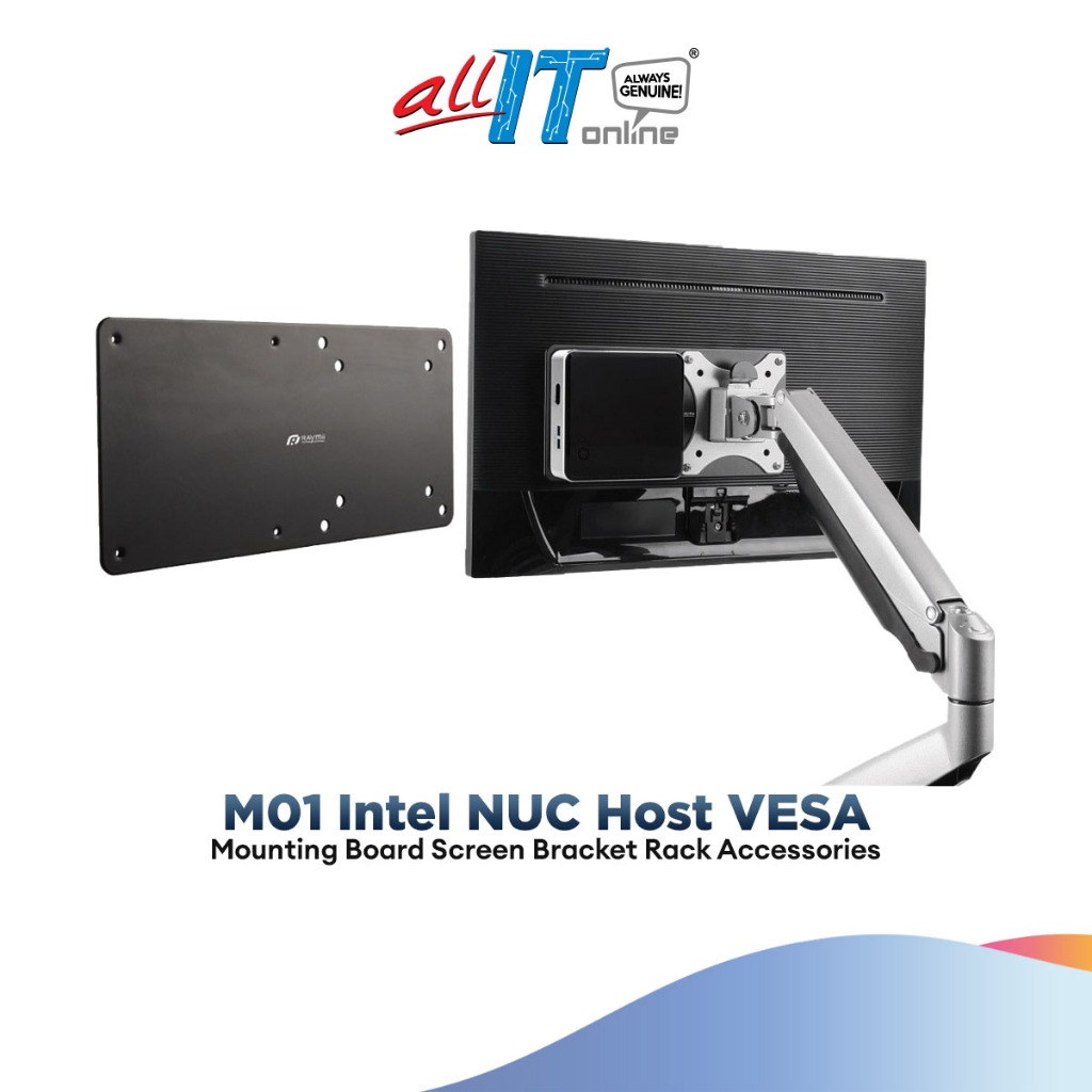 M01 Intel NUC Host VESA Mounting Board Screen Bracket Rack Accessories ...