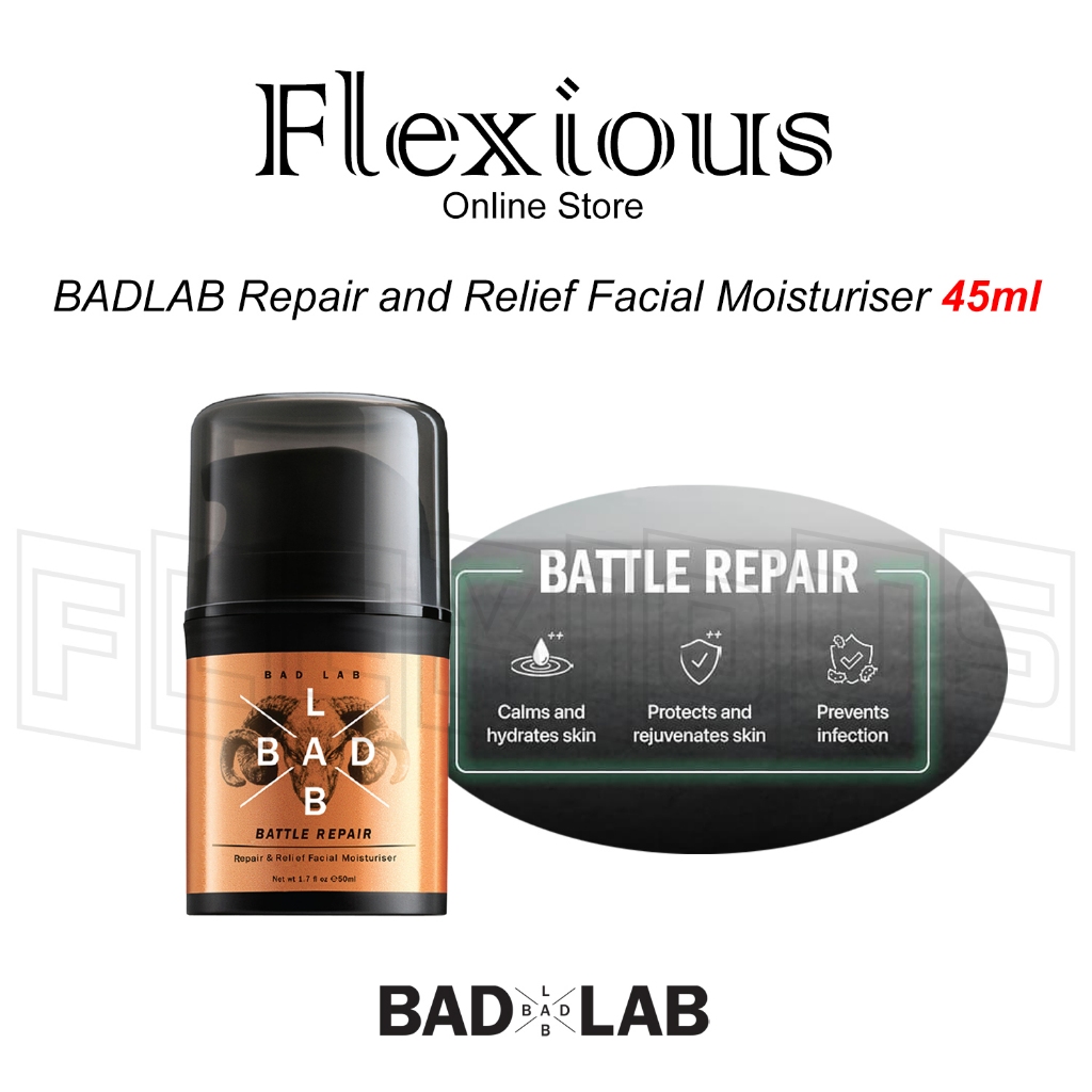 *BADLAB* Repair and Relief Facial Moisturiser 45ml ( Battle Repair ...