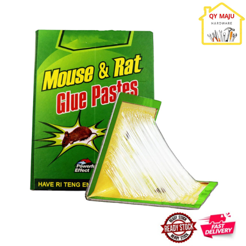 Mouse and Rat Glue Pastes Mouse Trap Gum Kertas Pelekat Tikus Rat Trap ...