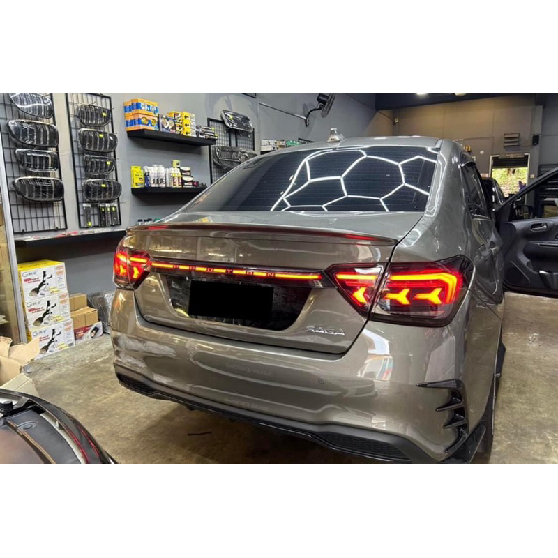 Proton saga VVT 2017 2018 2019 2020 2021 2022 2023 2024 Lambo led tail ...