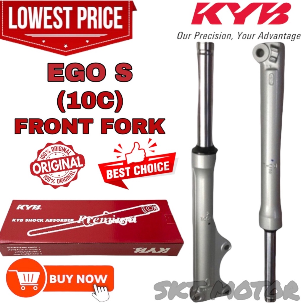 100% ORIGINAL KYB💯 YAMAHA EGO S (10C) FRONT FORK SET FRONT FORK ASSY | Shopee Malaysia