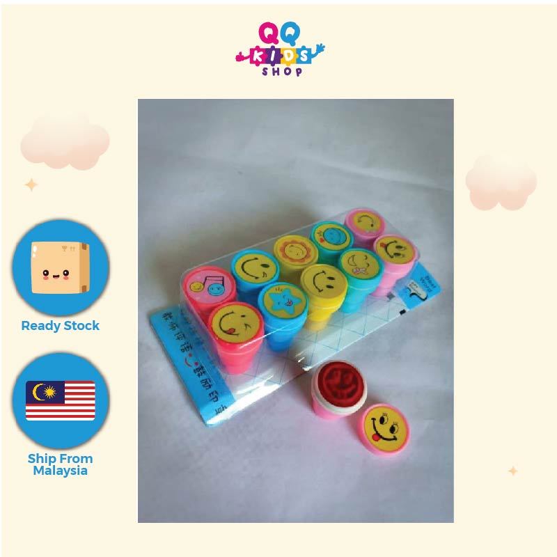 Fancy Children Seal Stamp Chop 10 In 1 Cop 印章 | Shopee Malaysia