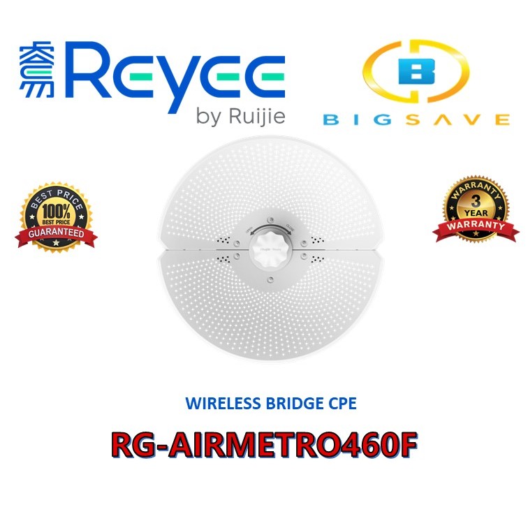RUIJIE REYEE RG-AIRMETRO460F WIRELESS BRIDGE CPE | Shopee Malaysia