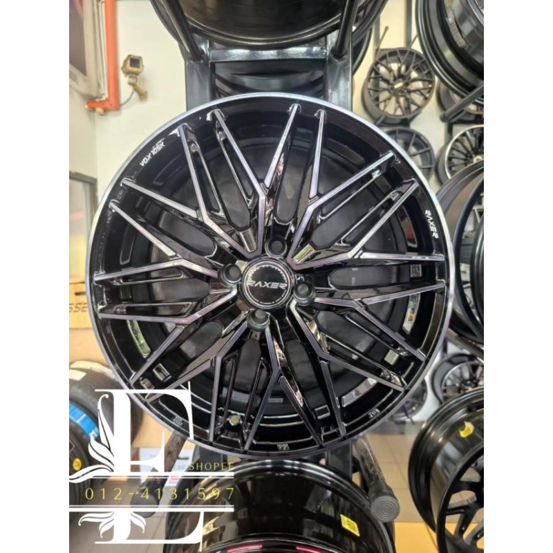 NEW SPORT RIM 17 INCH RAXER VOX 105K RM2480 4PC ATIVA CITY JAZZ MYVI ...