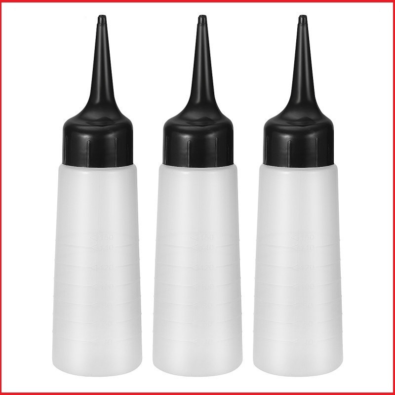 Salon Black Cap Shampoo Applicator Dispenser Empty Bottle Botol Perm ...