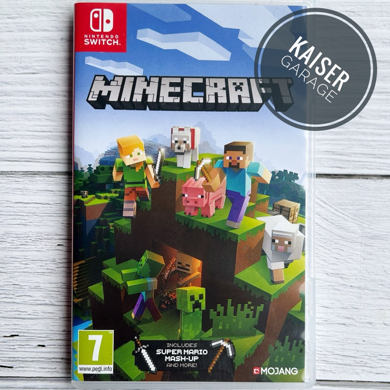 Nintendo Switch Game | MINECRAFT | Physical Game | Shopee Malaysia