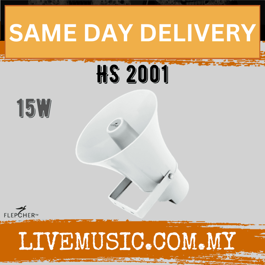 Flepcher HS-2001 ABS Horn Speaker ( HS2001 / HS 2001 ) | Shopee Malaysia