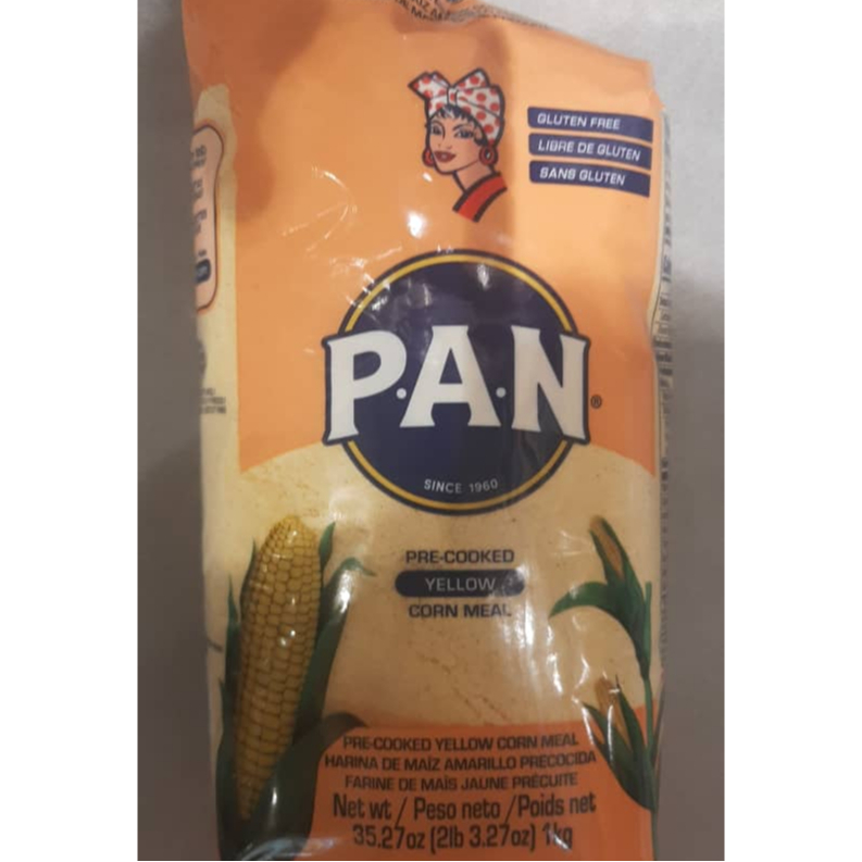 P.A.N-Pre Cooked Corn Flour 1 KG White-Yellow-Whole Grain/Tepung Jagung ...