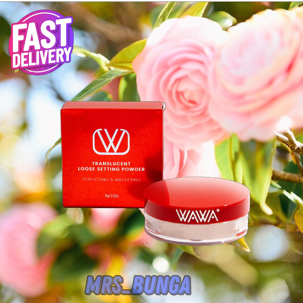 WAWA TRANSCLUCENT LOOSE SETTING POWDER 15G | Shopee Malaysia