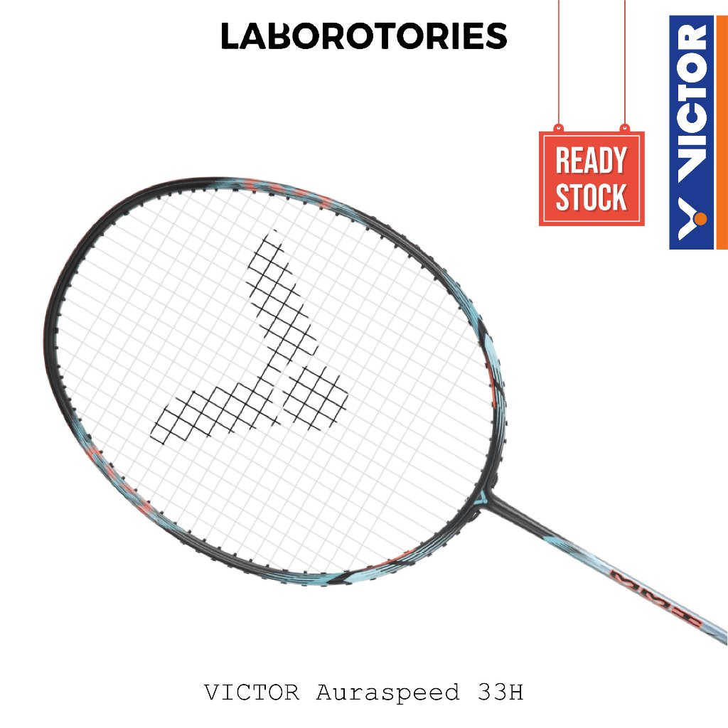 [LABOROTORIES] VICTOR Auraspeed 33H Badminton Racket ARS-33H (free bag ...