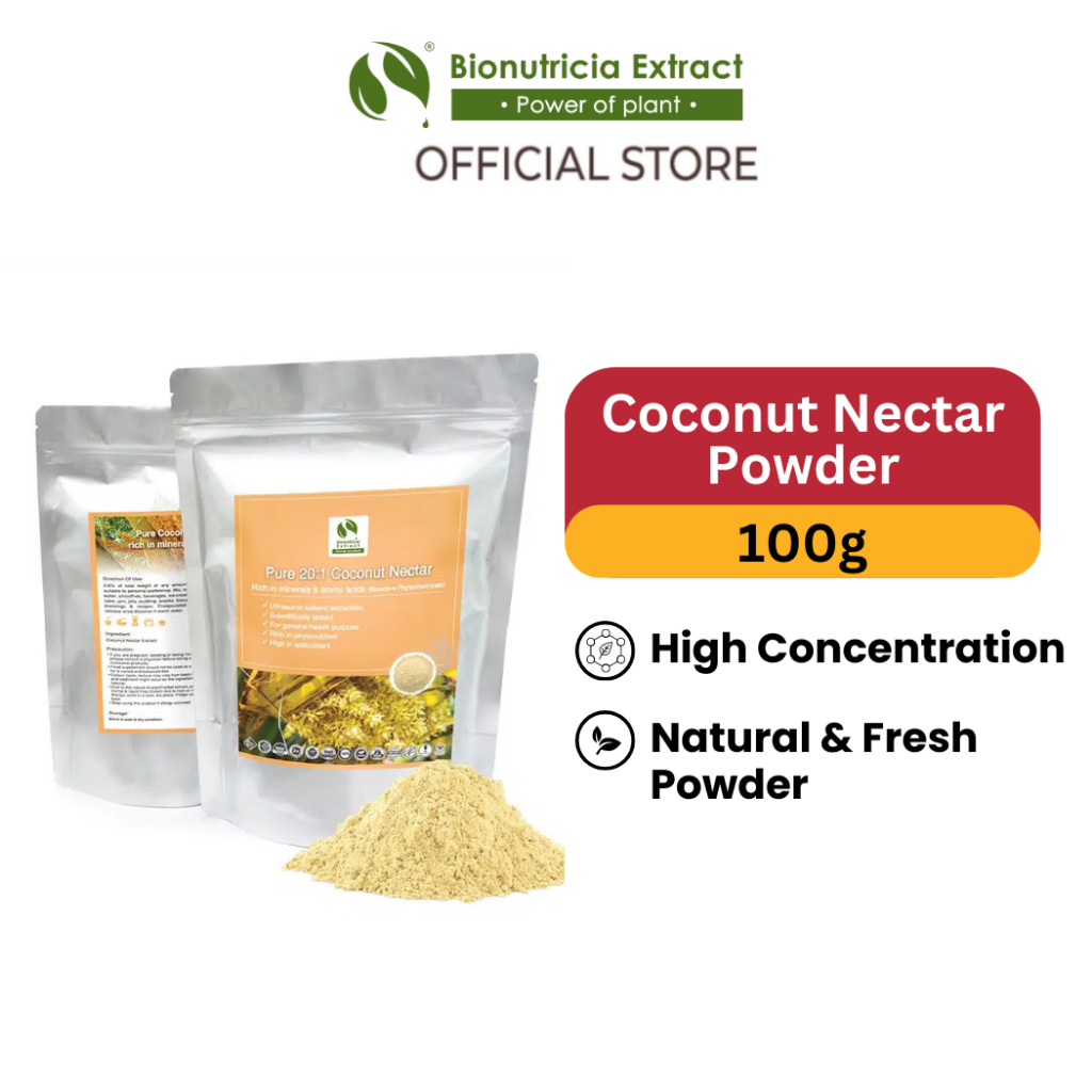 Bionutricia Coconut Nectar Powder 100g | Shopee Malaysia
