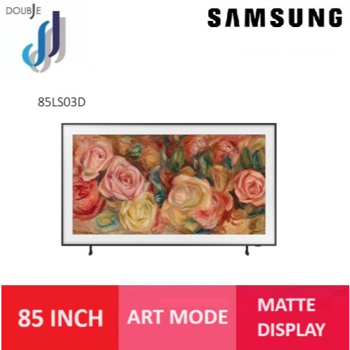 Samsung 85" The Frame LS03D QLED 4K Smart Lifestyle AI TV (2024 ...