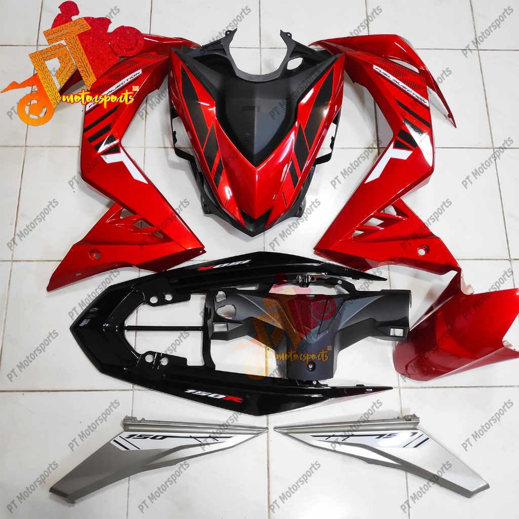 Honda RS150 Rs 150 V1 V2 V3 Cover Set Bodyset Purba Merah Red Black Silver OEM Batman | Shopee ...