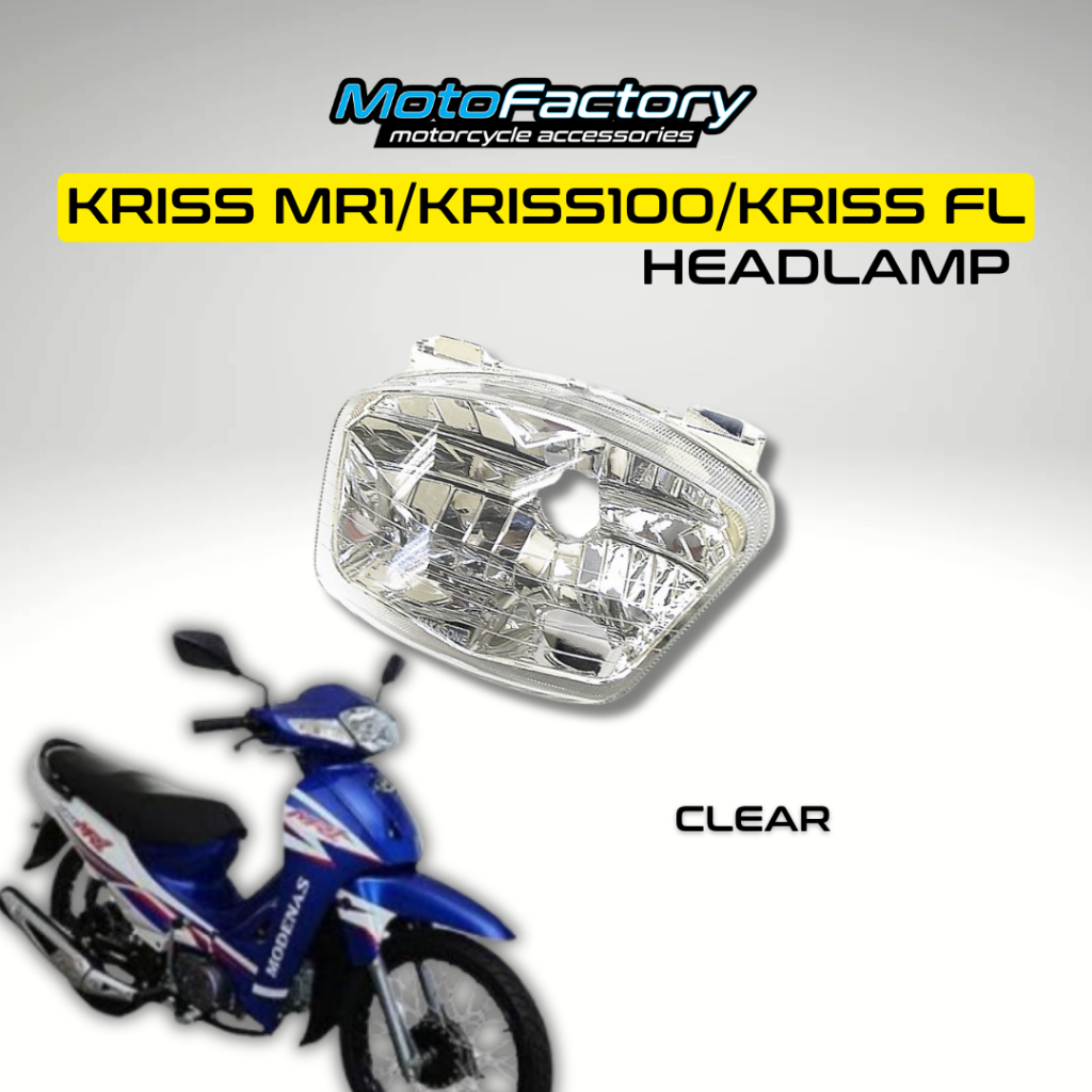 MODENAS KRISS FL MR1 KRISS100 HEAD LAMP LAMPU DEPAN HEADLIGHT | Shopee ...