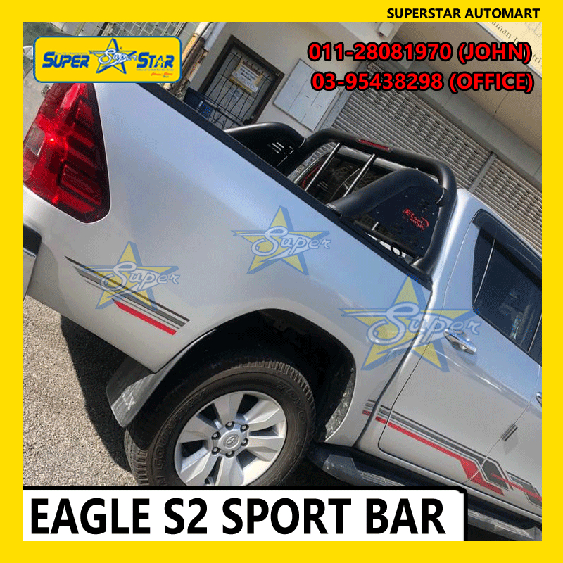 SPORT ROLL BAR S2 For triton d max Revo roco Vigo ford ranger raptor ...