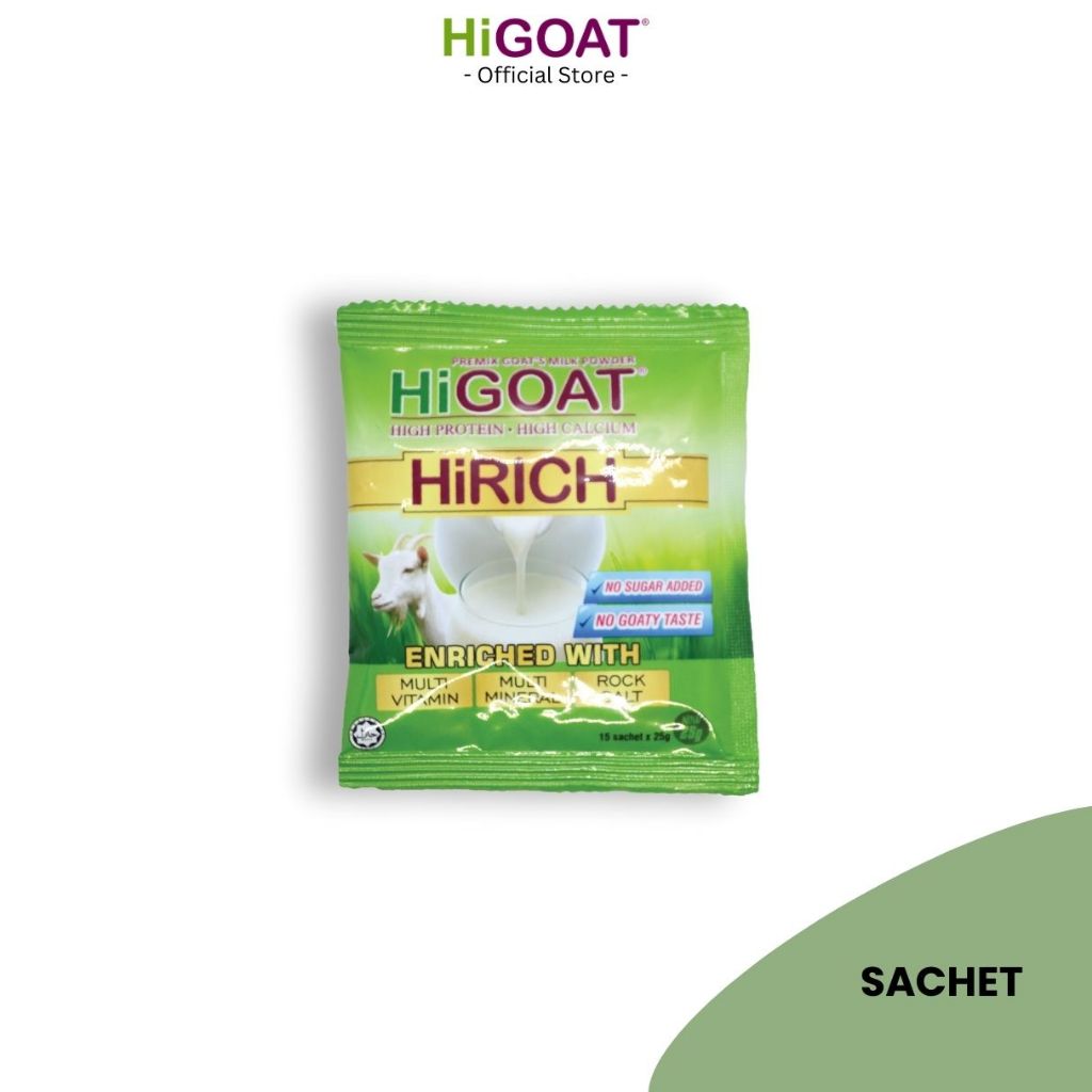 HiGOAT Hirich Sample (25g) | Shopee Malaysia