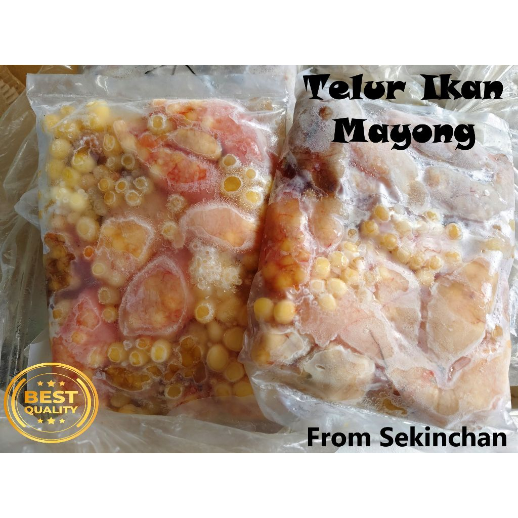 Telur Ikan Mayong Grade A /Marine Catfishes Roe/500g+- /From Sekinchan ...