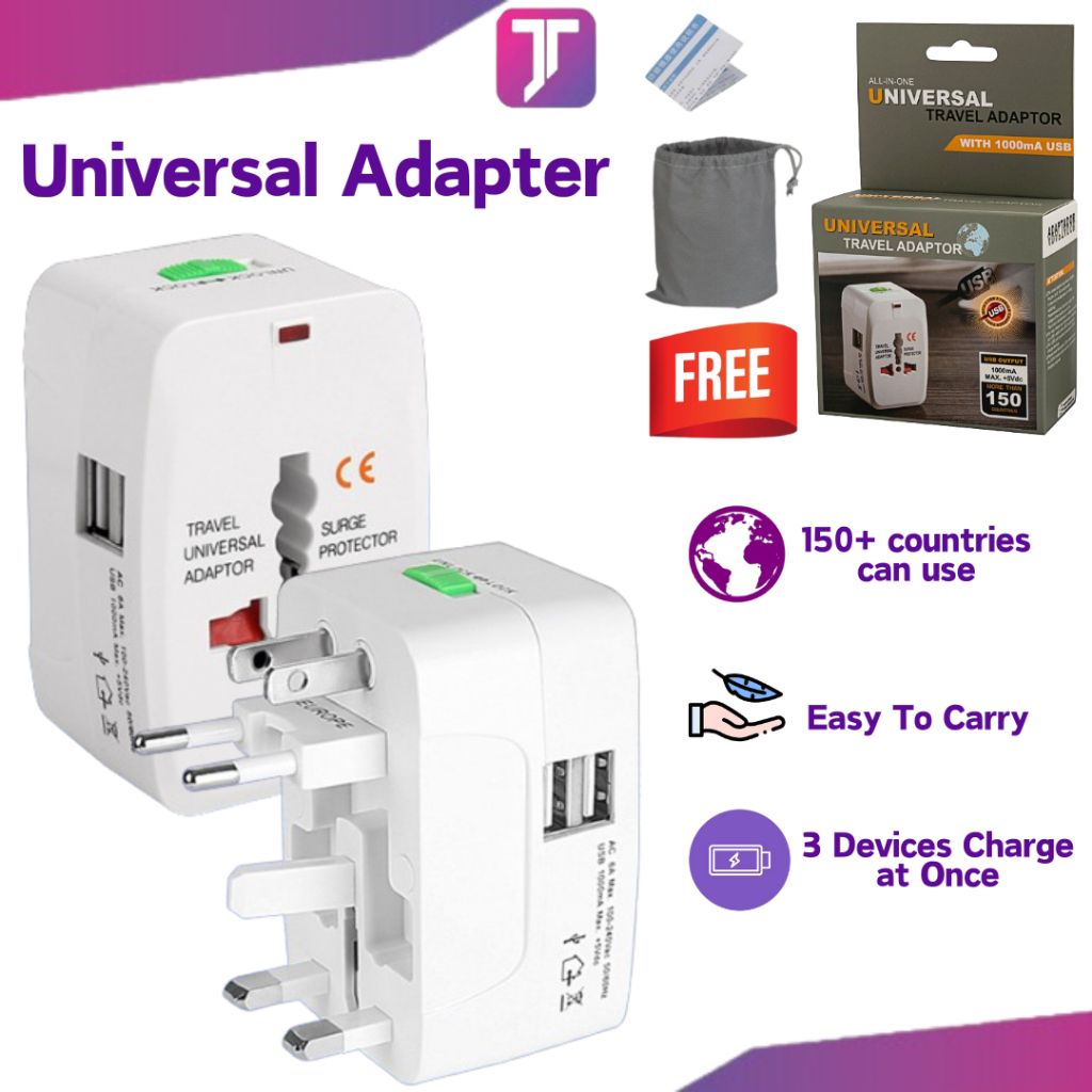 Universal Adapter International Adapter Travel Adaptor Plug Travel ...